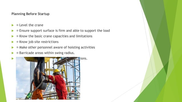 Presentation on rigging and lifting ppt.. | PPT