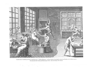 Colonial Silversmith Drawing