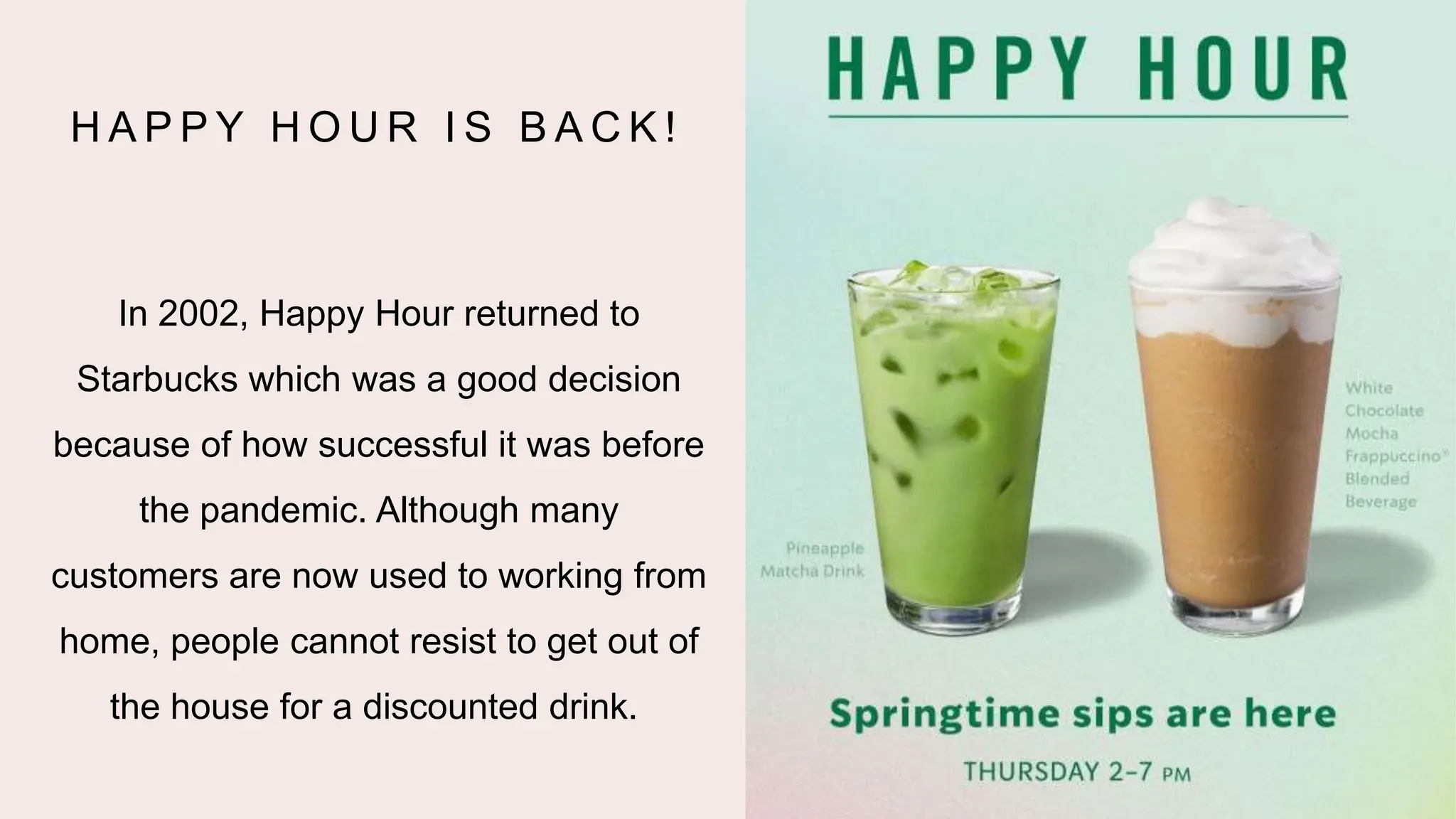 Starbucks Happy Hour Campaign By Polina M | PPT