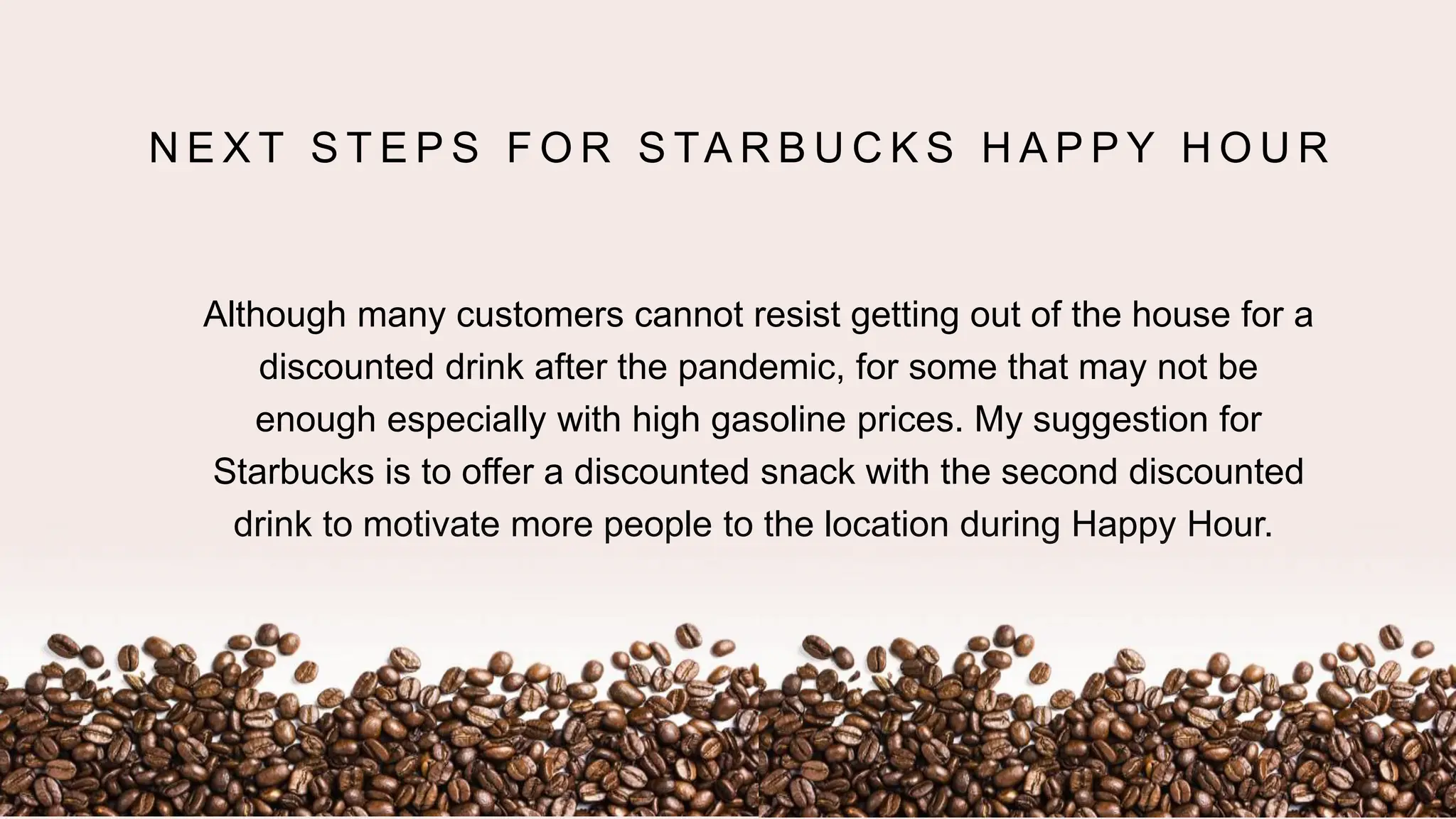 Starbucks Happy Hour Campaign By Polina M | PPT