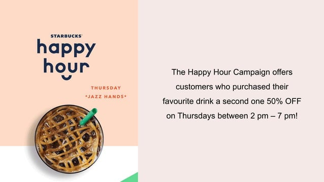 Starbucks Happy Hour Campaign By Polina M | PPT