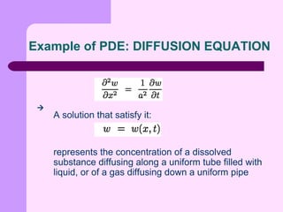 Presentation3 partial differentials equation | PPT
