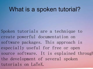 220711130039 PAYEL GHOSH SPOKEN TUTORIAL AND GYAN DARSHAN.pptx