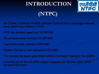 ntpc thermal power plant.ppt