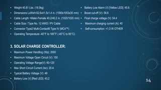 Digitization of Battery management System and Charging by Solar Panel | PPT