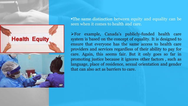 Differences between equity and equality | PPTX