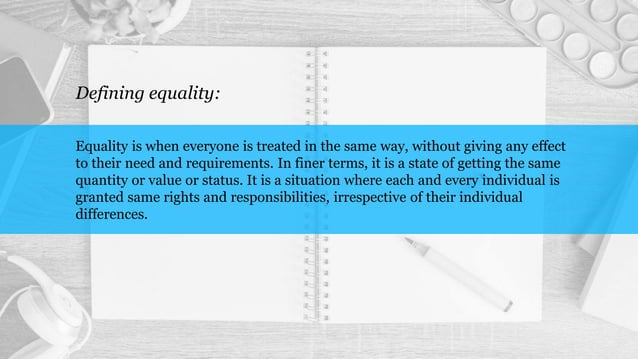 Differences between equity and equality | PPTX