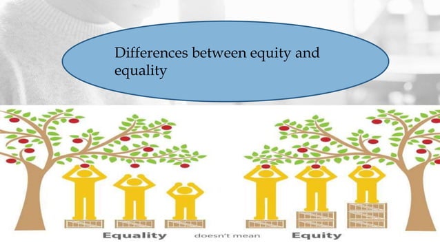 Differences between equity and equality Differences between equity and equality