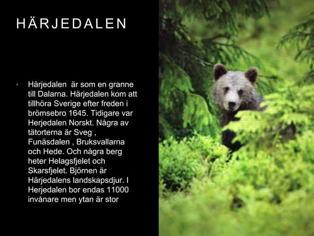 Fakta om dalarna,gotland och härjedalen | PPTX