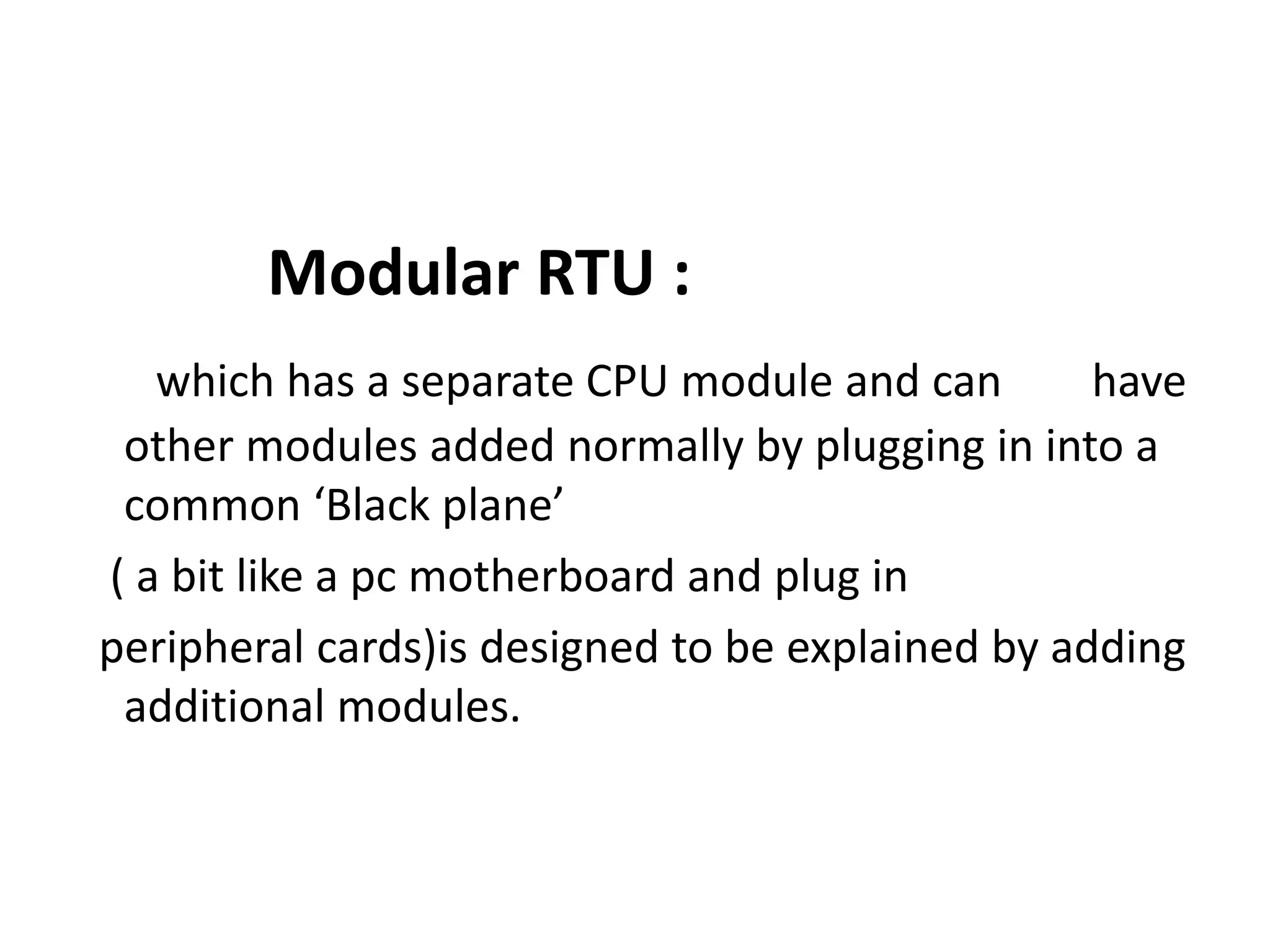 supervisory control and data acquisition system | PPTX