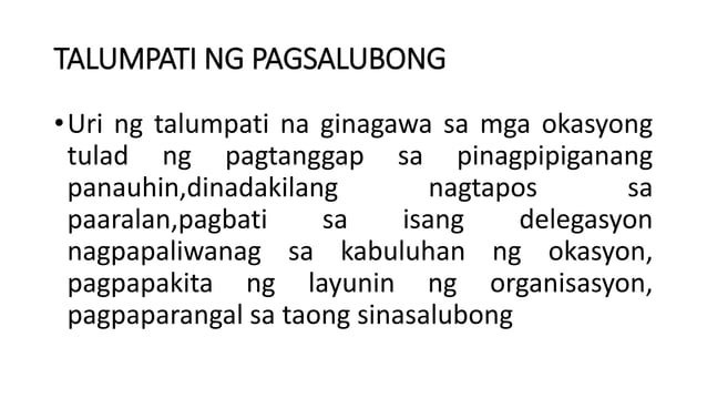 Talumpati 101 Filipino Grade 12 | PPTX