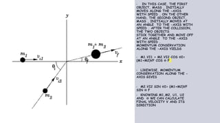 Collision (work, energy and power) | PPTX