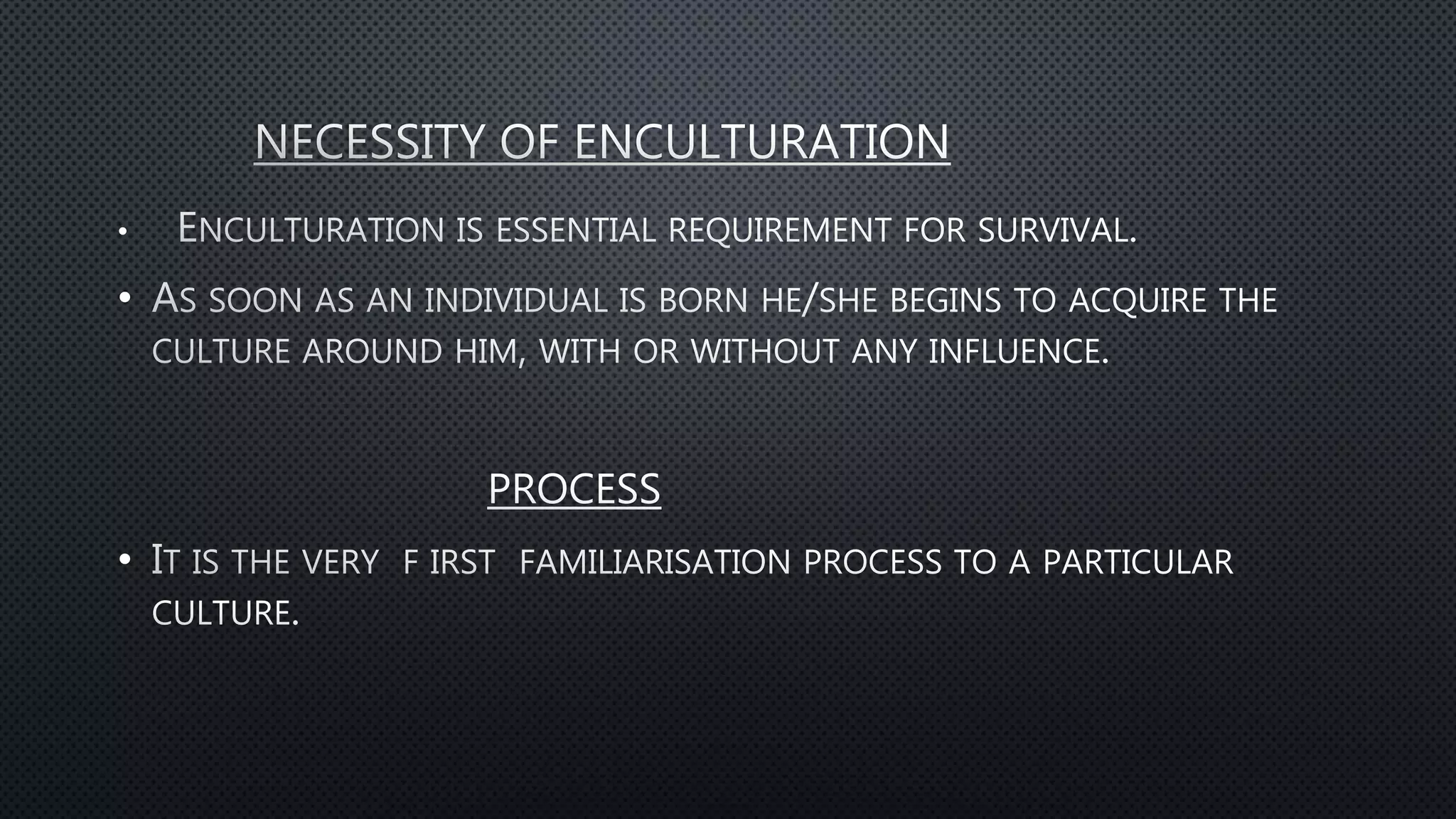 Acculturation and Enculturation ppt presentation | PPTX