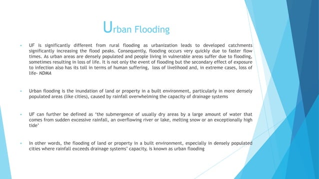 Mitigating the Menace of Urban Flooding in Uttar Pradesh through ...