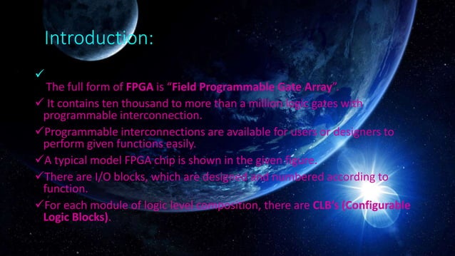 FPGA TECHNOLOGY AND FAMILIES | PPTX