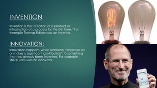 INVENTION VS INNOVATION | PDF