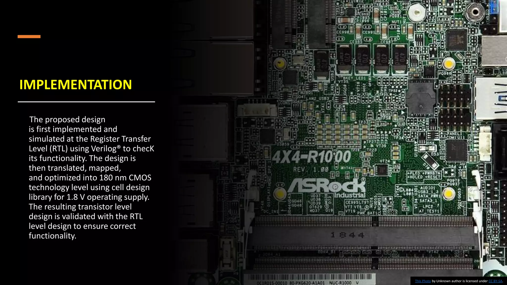 Design of a low power processor for Embedded system applications | PPT