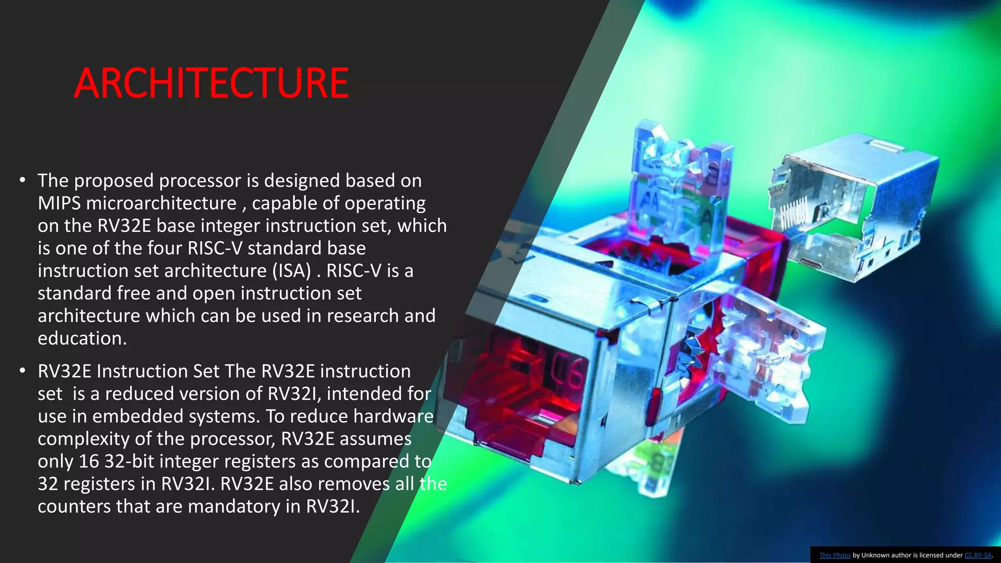 Design of a low power processor for Embedded system applications | PPT