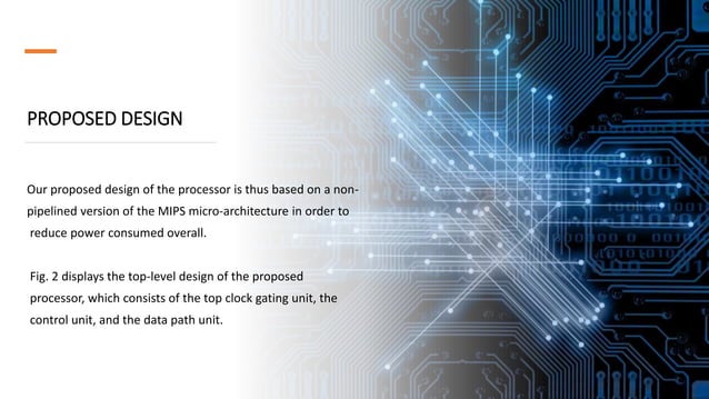 Design of a low power processor for Embedded system applications | PPT