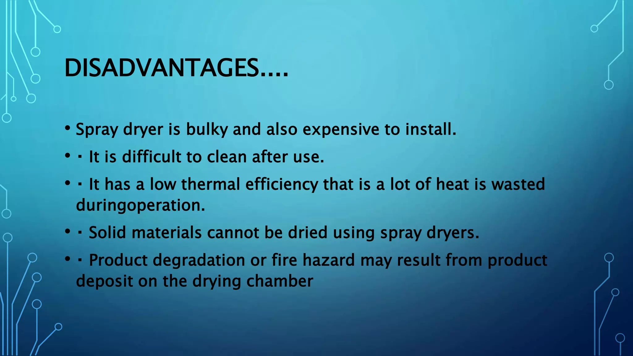 SPRAY DRYER | PPTX