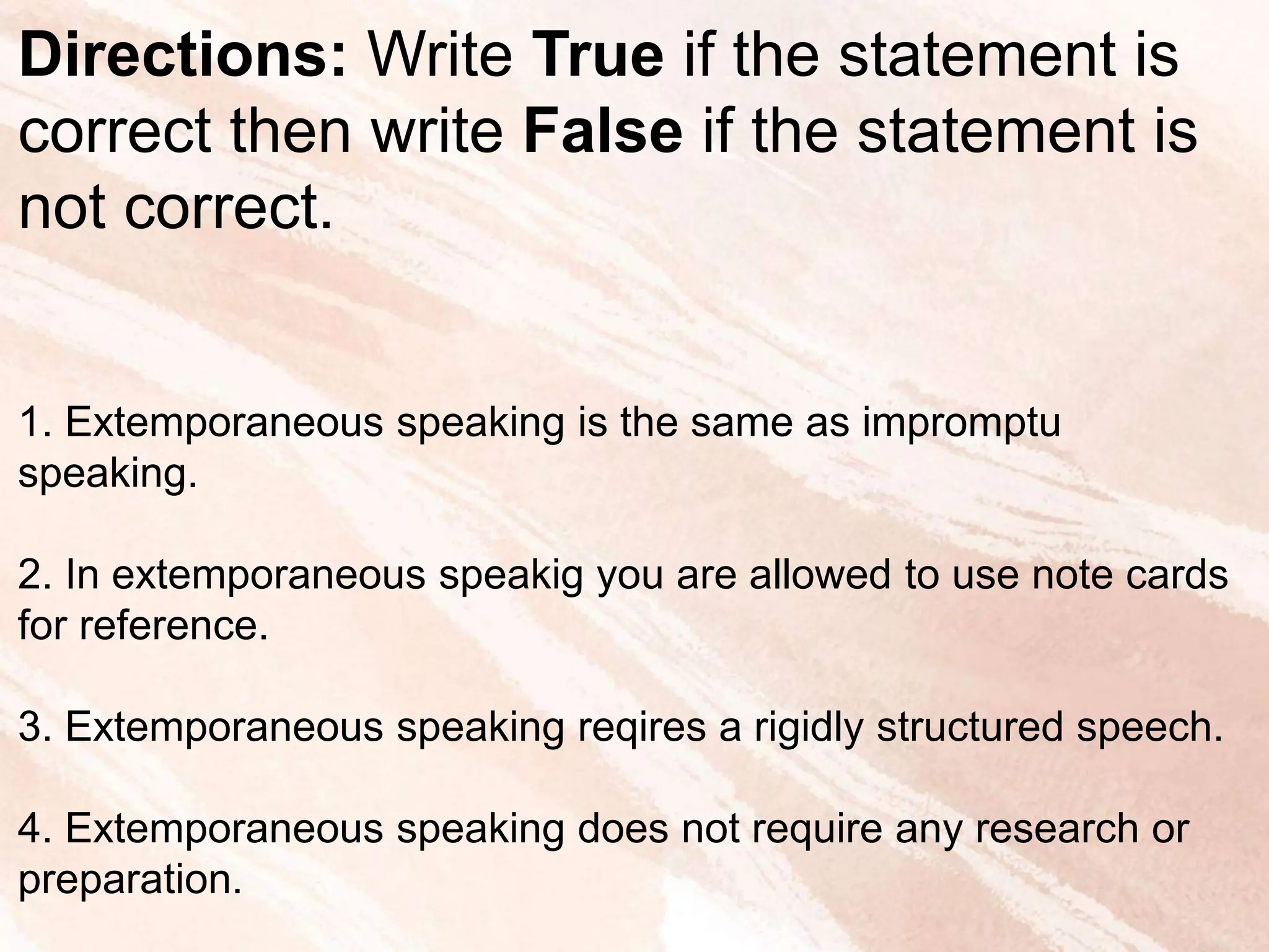 Presentation3 in Oral Com Extemporaneous | PPTX