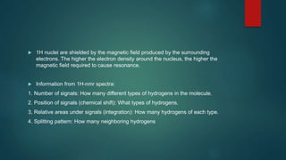 NMR spectroscopy | PPTX