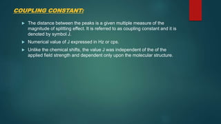 NMR spectroscopy | PPTX