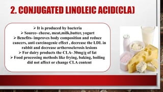classification of nutraceuticals based on their chemical nature | PPTX