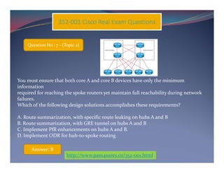 Pass4sure 352-001 Questions and Answers | PDF
