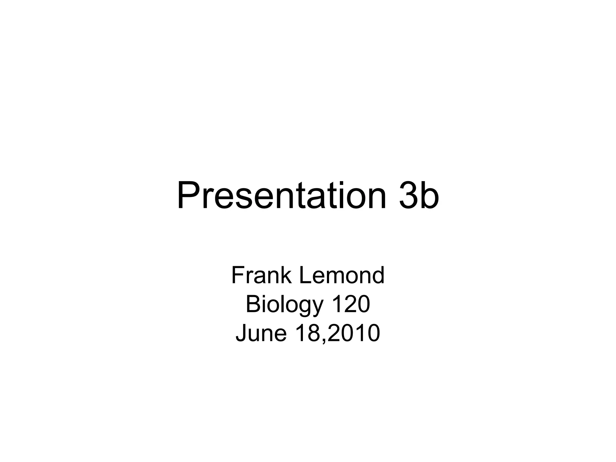 Presentation 3b | PPT