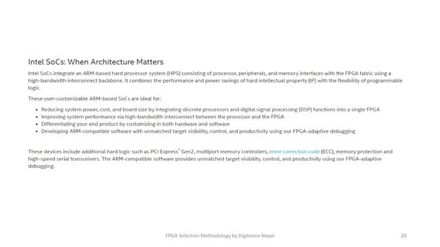 FPGA Selection Methodology for Real time projects | PDF