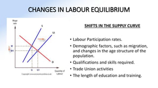 Market Equilibrium, Equalizing Differentials and Occupational Choice | PPT