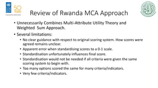 National Adaptation Plans Thailand - Examples of MCA application in ...