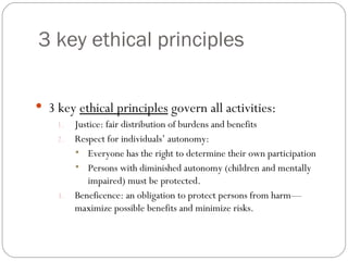 Presentation 3 mdr ethics wb-2011 | PPT