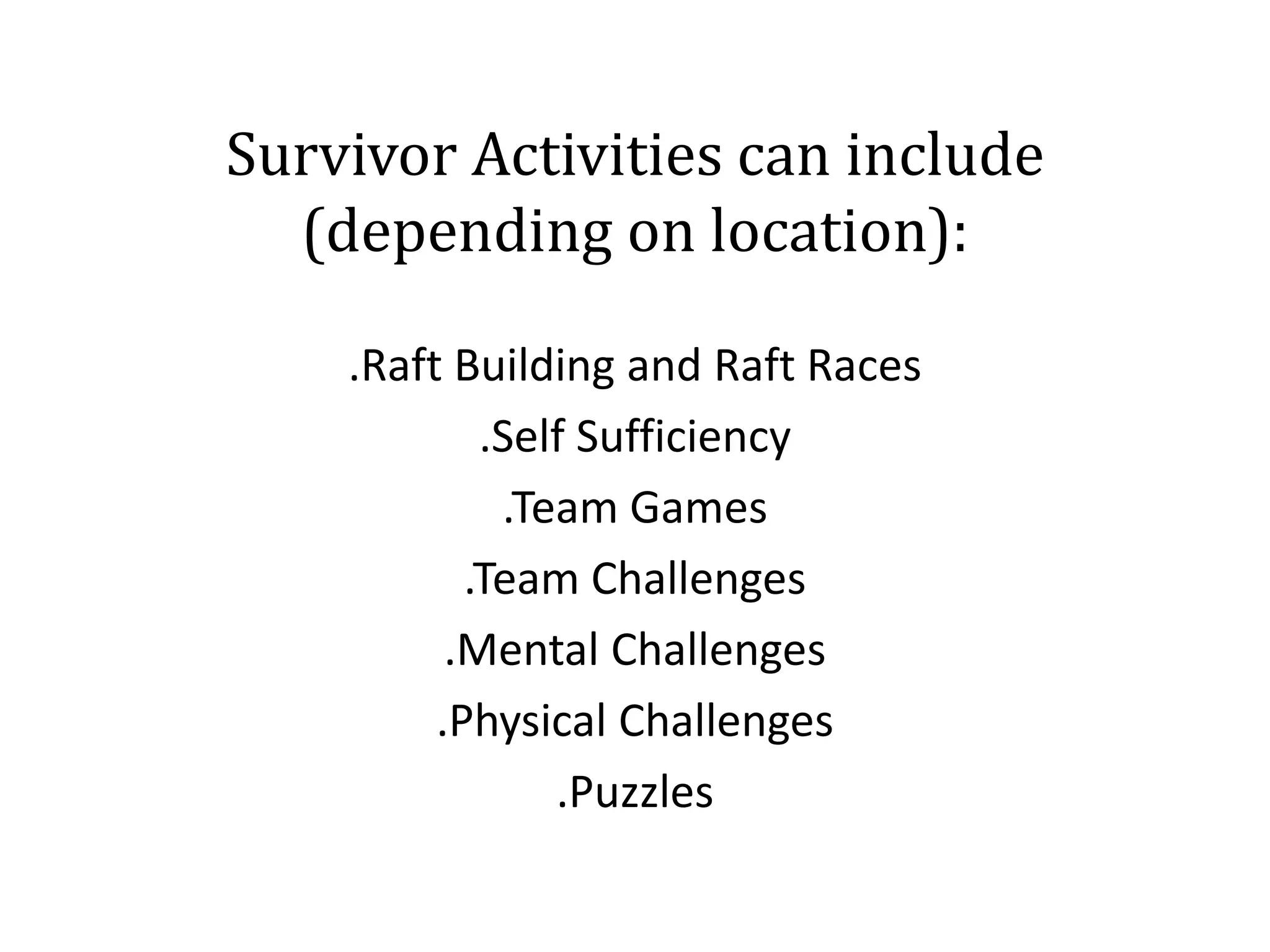 The Popular Challenge Team Building Activities | PPTX