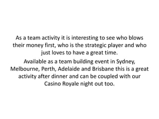 The Popular Challenge Team Building Activities | PPTX