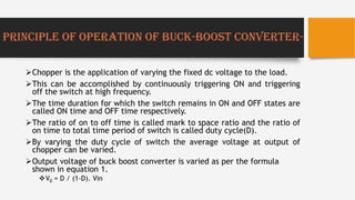 Analysis of a DC Motor with DC to DC Chopper Fed Supply | PPT