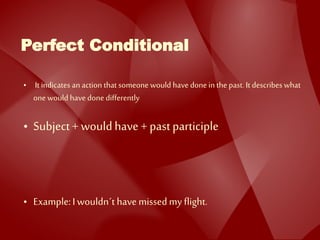 3rd conditionals | PPT