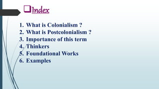 Key speakers of postcolonialism | PPT