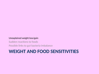 Key Signs and Symptoms of Poor Gut Health | PPTX