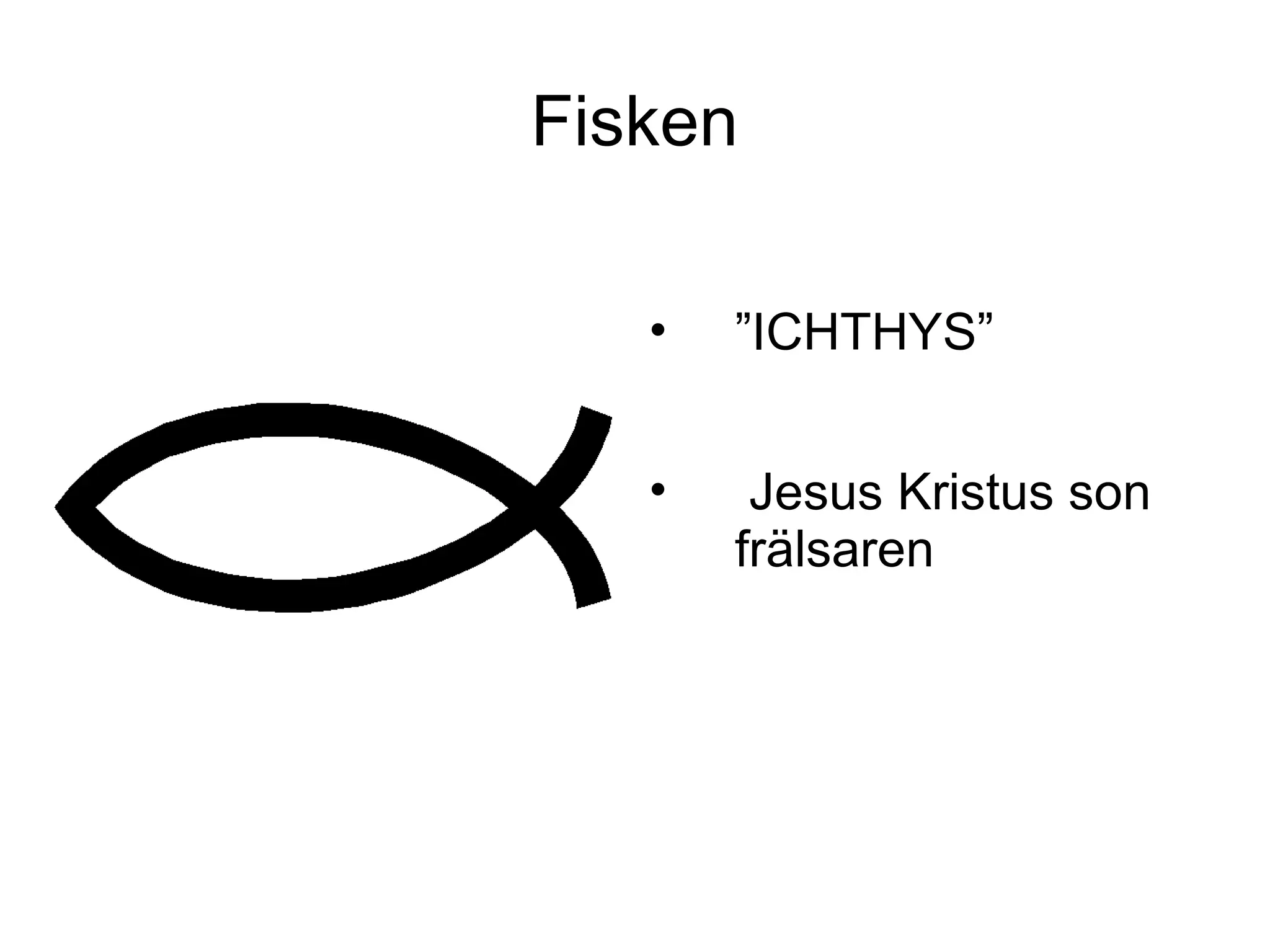 Kristna symboler | PPT