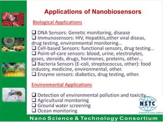 Nanobiosensors | PPTX