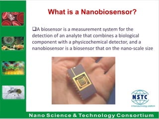 Nanobiosensors | PPTX