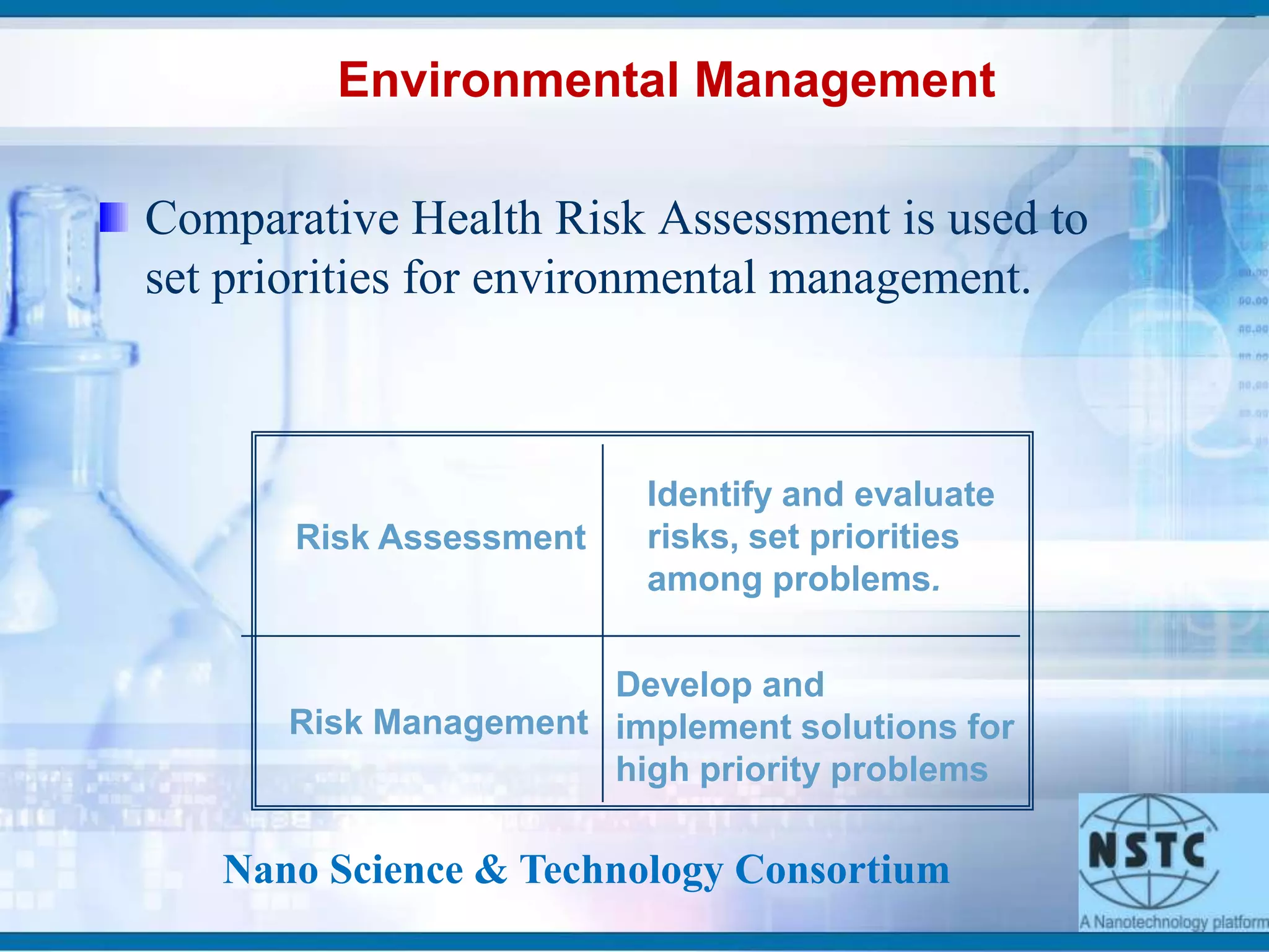 Risk Assessment and Environment Management | PPTX