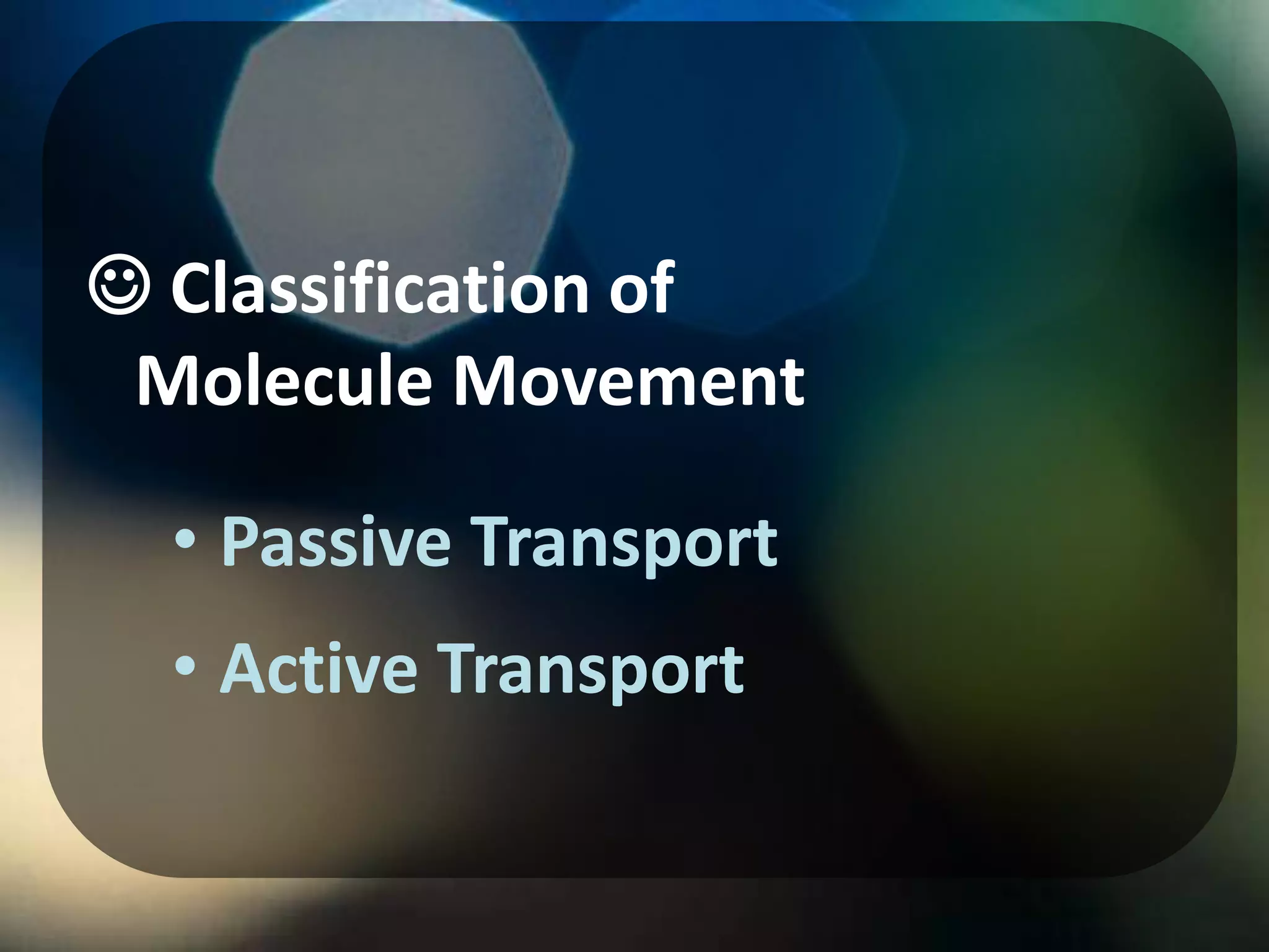 Molecular Movement | PPTX
