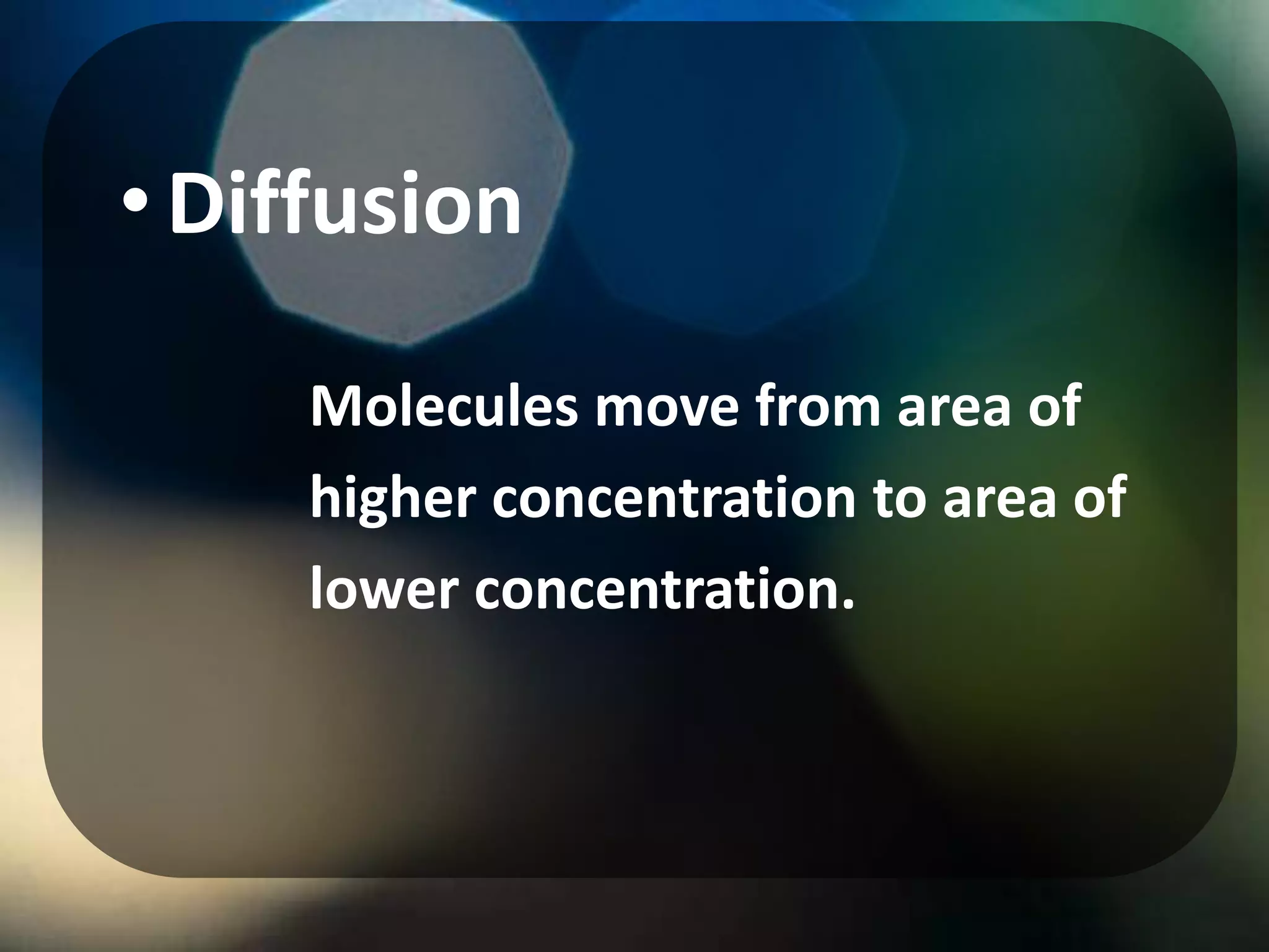 Molecular Movement | PPTX