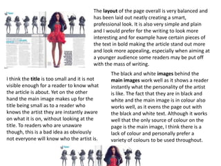 5 magazine double page spreads | PPTX