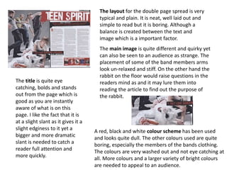 5 magazine double page spreads | PPTX