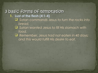 Temptation of Jesus | PPT