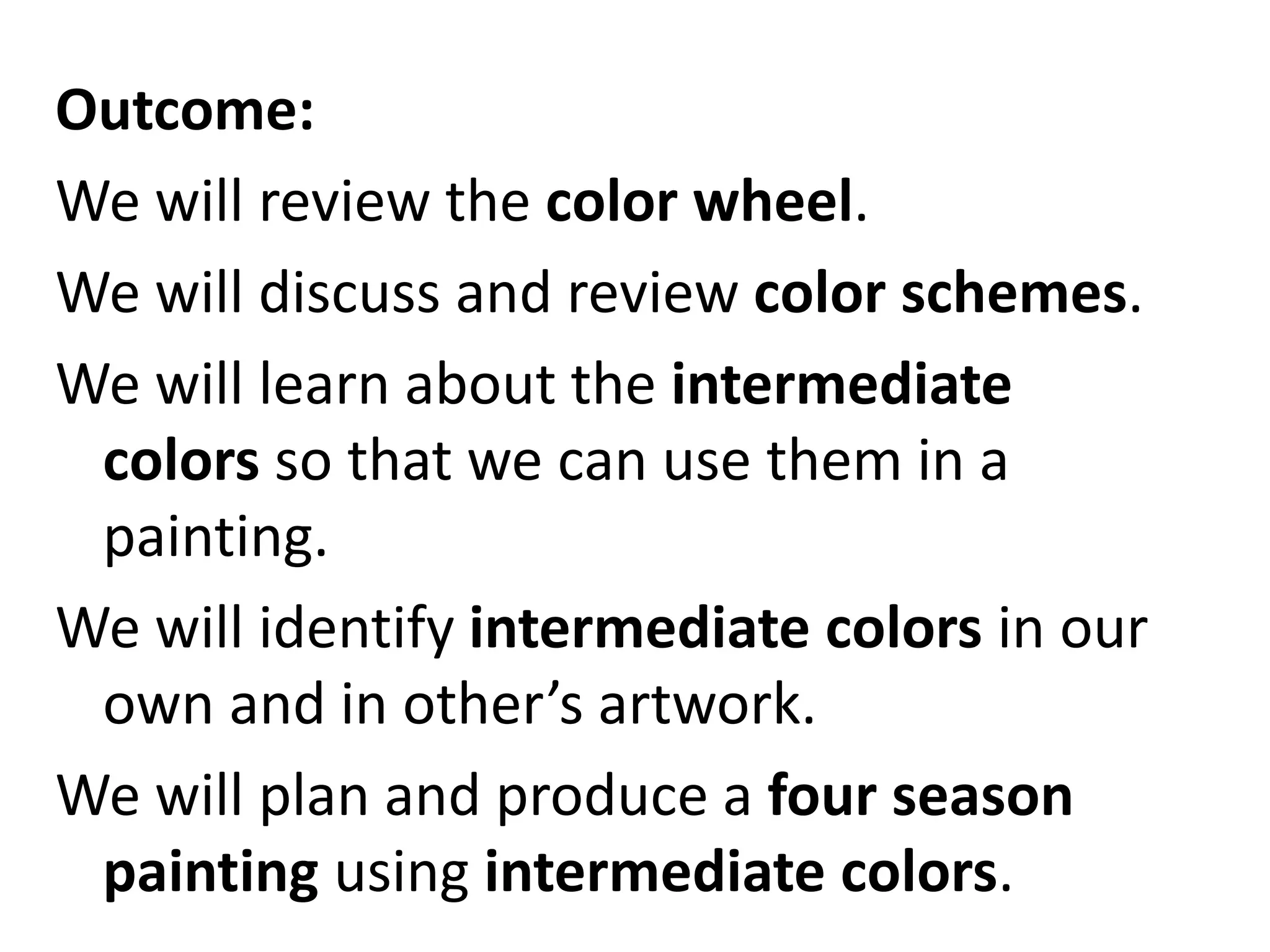 intermediate color | PPTX